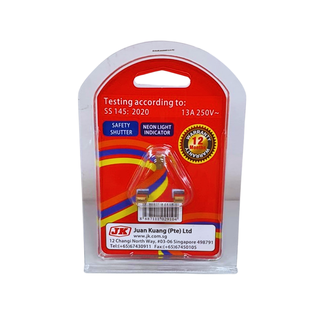 CK8196 3 WAY ADAPTOR WITH SWITCH - Juan Kuang (Pte) Ltd