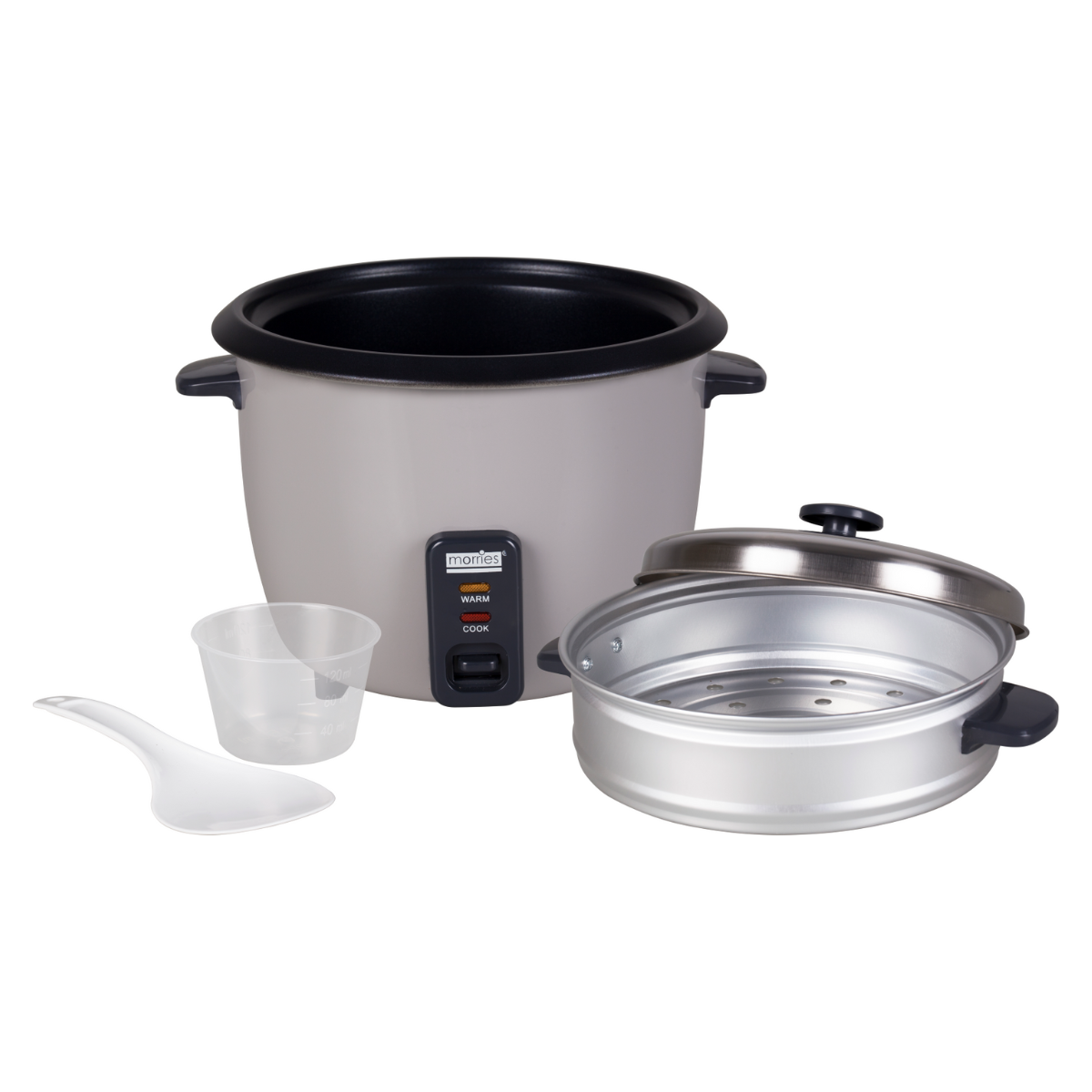 MORRIES MSRC15 1.5L RICE COOKER WITH STEAMER - Juan Kuang (Pte) Ltd
