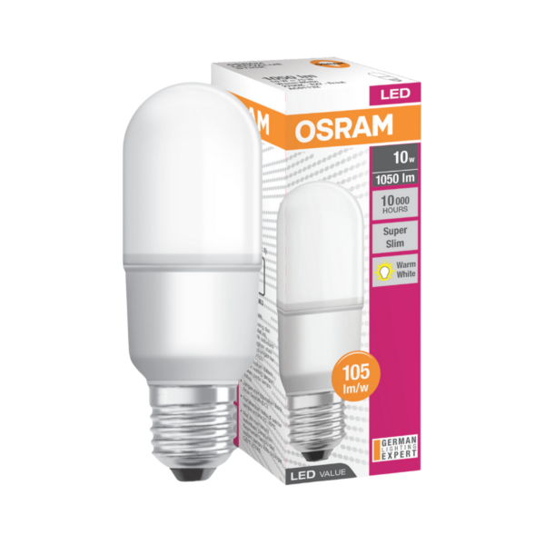 OSRAM LED STICK 10W/827 220-240V E27 (WARM WHITE) - Juan Kuang (Pte) Ltd